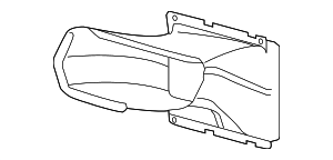 2011-2014 Volkswagen Touareg Intake Duct 7P6-117-335 | VW Direct Parts
