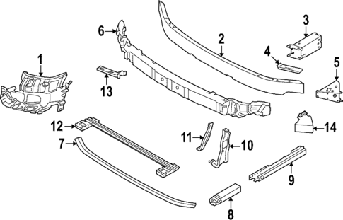 Bumper Components Front for 2022 Mini Cooper Countryman BMWPartsHub