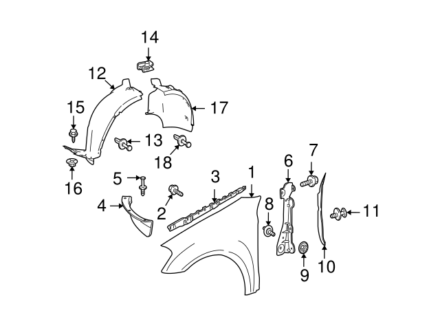 164-884-26-22 - Liner Extension 2007-2012 Mercedes-Benz | Mercedes-Benz ...