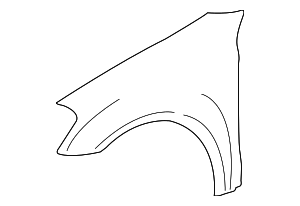 164-880-02-06-64 - Front Fender 2007-2012 Mercedes-Benz | Mercedes-Benz ...