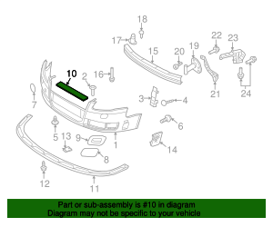 8E0-807-251 - Insert 2006-2008 Audi S4 | Audi OEM Parts
