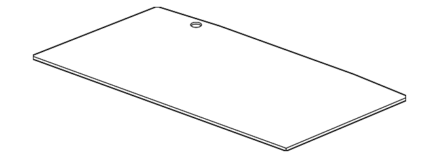 2016-2022 Chevrolet Spark Jet Black Load Floor Trim Panel 42392701 GM ...