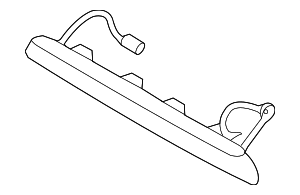 92700-4Z000 - High Mount Lamp 2013-2018 Hyundai Santa Fe Sport ...