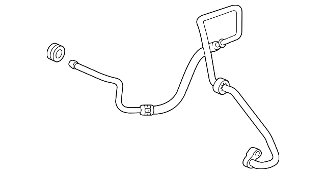 2011-2019 GM Automatic Transmission Fluid Cooler Outlet Line 39066234 ...