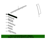 84467003 - Chrome Vehicle Name Plate (COLORADO) 2021-2023 Chevrolet ...