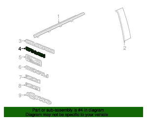 2015-2020 GMC Canyon Canyon Name Plate 22900425 GM | GMPartsDirect.com