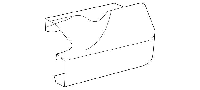 51779-60180 - Rear Cover - 2008-2021 Toyota Land Cruiser | OEM Genuine ...