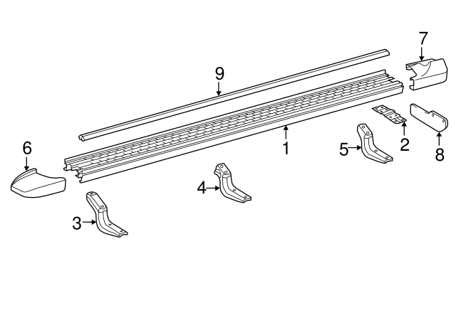 51781-60261 - Running Board 2010-2021 Toyota Land Cruiser | Longo ...