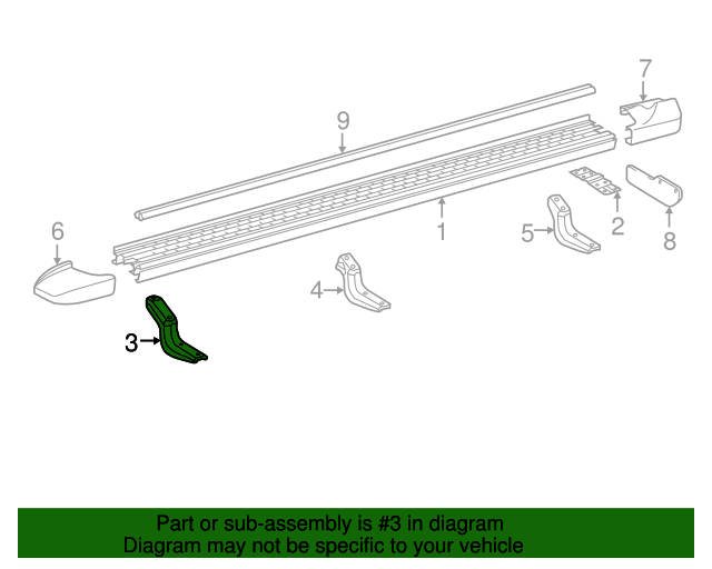 51793-60170 - Front Bracket - 2008-2021 Toyota Land Cruiser | OEM Parts ...