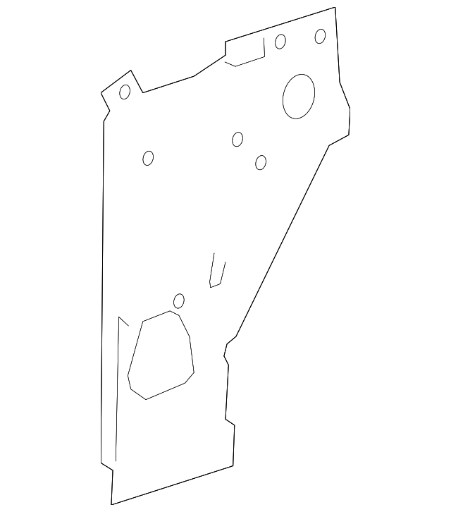207-630-02-48 - Closure Panel 2010-2017 Mercedes-Benz | Mercedes-Benz ...