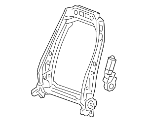 2017-2024 GM Seat Back Frame 13551364 GM | GMPartsDirect.com