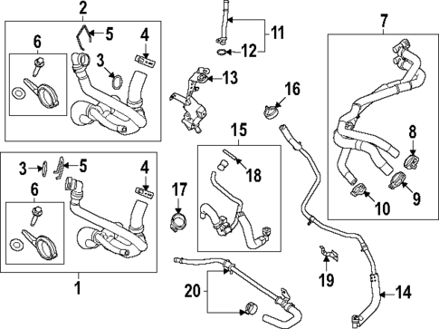 Oil Cooler for 2023 Ford F-250 Super Duty | OEM Parts Online