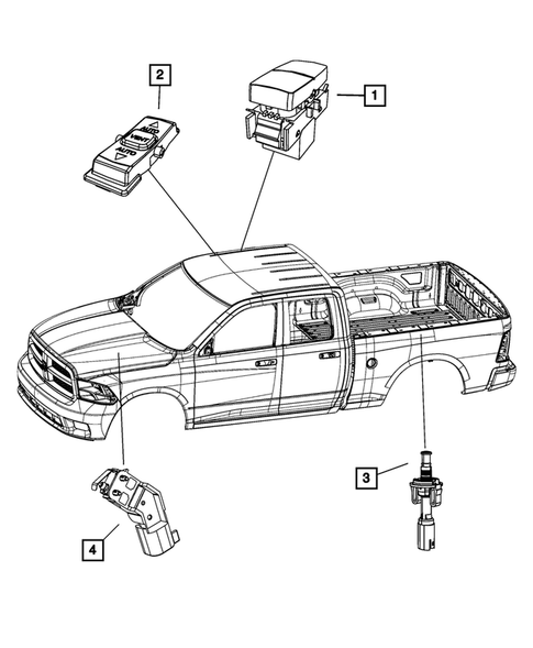 Switches for 2011 Ram 1500 | Mopar eStore