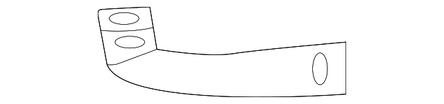 2020-2023 GM Front Driver Side Bumper Fascia Support Brace 84179372 GM ...