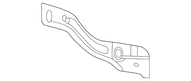 2020-2023 GMC Front Passenger Side Bumper Impact Bar Bracket 84683449 ...