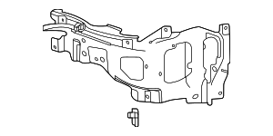 2020-2023 GMC Front Passenger Side Bumper Impact Bar Bracket 84694272 ...