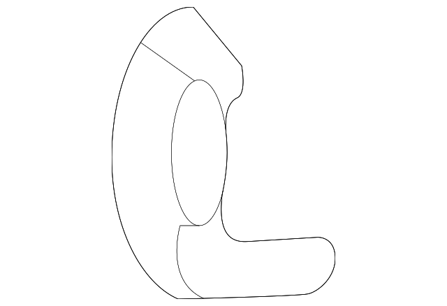 2020-2024 GMC Front Passenger Side Bumper Impact Bar Bracket 84694270 ...