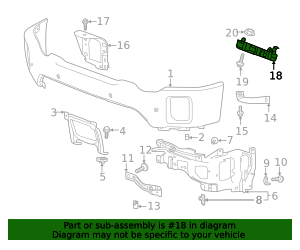 2020-2024 GMC Guide Bracket 85110200 | OEM Parts Online