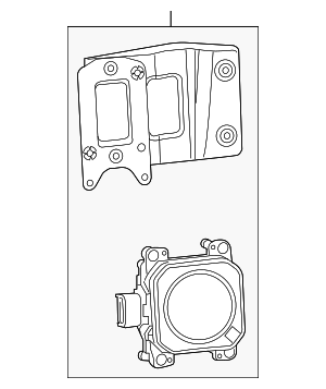 2009-2023 Dodge Challenger Distance Sensor 68429538AA | Canada Mopar Parts