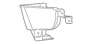 2015-2023 Dodge Challenger Air Inlet Shield - Passenger Side (RH ...