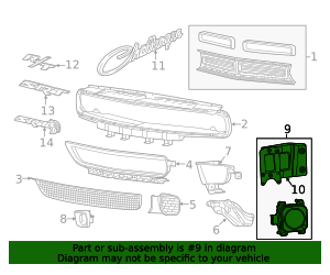 2009-2023 Dodge Challenger Distance Sensor 68429538AA | Canada Mopar Parts