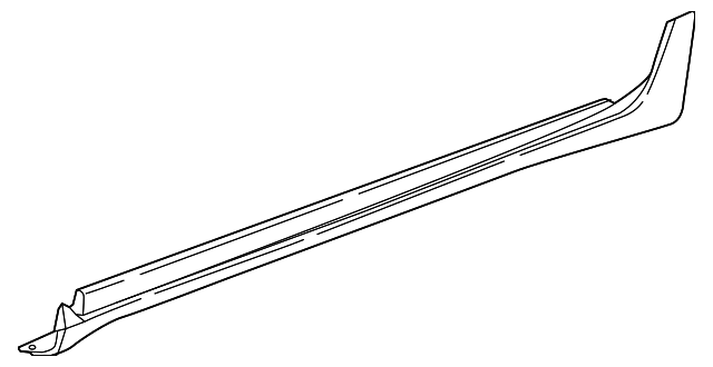 2017-2020 Chrysler Rocker Molding - Passenger Side (RH) 5RP20TZZAF ...