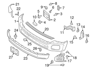 2011-2016 Ford Valance Panel BC3Z-17626-BA | OEM Parts Online