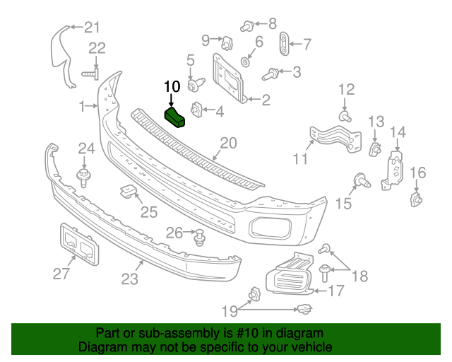 BC3Z-17754-A - Isolator 2011-2016 Ford | Ford OEM Parts Direct