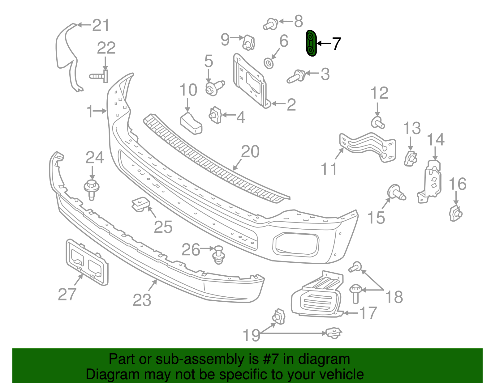 Genuine OEM Ford Part - Mount Plate Retainer Clip W706755-S440 ...