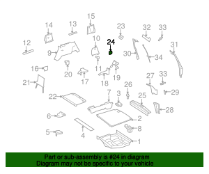 164-691-00-33-7E94 - Cap 2007-2012 Mercedes-Benz | Mercedes-Benz USA Parts