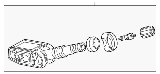 13540605 - Tire Pressure Indicator Sensor 2020-2023 GM | GMPartsNow