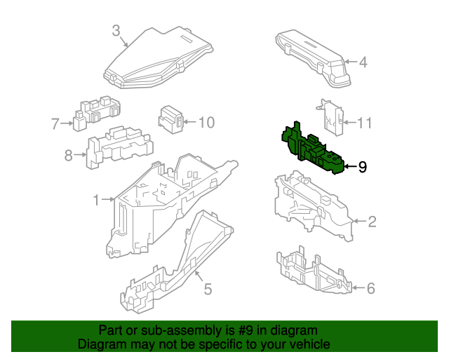 2018-2021 Lexus Main Relay Block 82660-50150 | OEM Parts Online