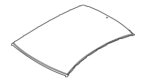 67111-F6010 - Roof Panel 2017-2019 Kia Cadenza | Kia.Parts Store