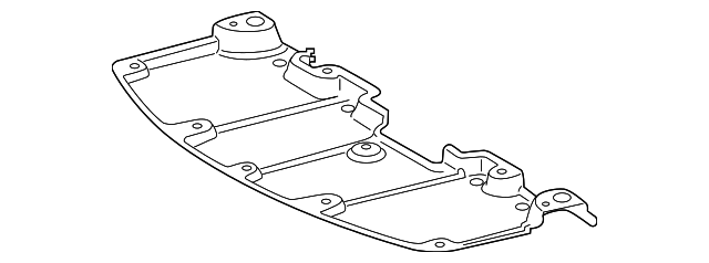 2017-2019 Toyota Corolla Under Cover 51451-02150 | OEM Parts Online