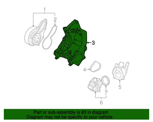 19410-RAA-A00 - Water Manifold 2004-2008 Acura TSX | AutoNation Parts