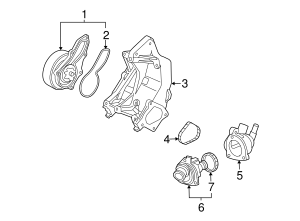2004-2015 Acura Thermostat Unit 19301-RAF-004 | Acura Parts Now