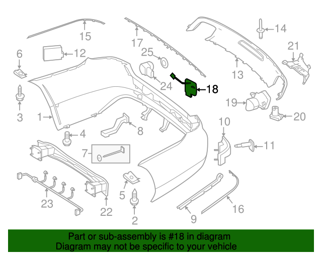 218-885-07-23-9963 - Tow Eye Cap 2012-2013 Mercedes-Benz | Mercedes ...