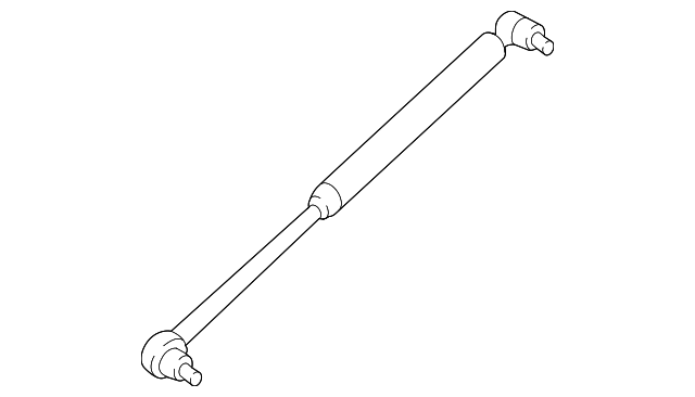 000-980-81-64 - Hood Lift Support 2002-2018 Mercedes-Benz | Mercedes ...