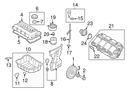 Engine for 2015 Kia Optima | Kia Parts Store