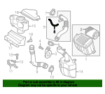 2011-2015 Volkswagen Jetta PCV Valve Hose 1J0-103-493-C | VW Direct ...