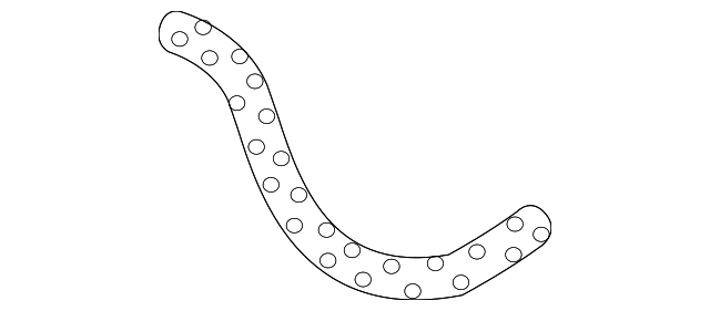 1J0-103-493-C - PCV Valve Hose - 2011-2015 Volkswagen Jetta | VW Direct ...