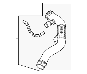 1TD-129-684 - Engine Air Intake Hose - 2011-2015 Volkswagen Jetta | VW ...
