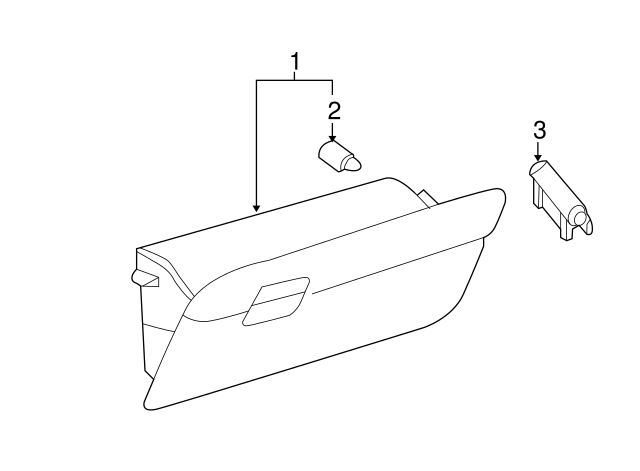 55054-52020 - Glove Box Stopper 2007-2019 Toyota | Longo Toyota Parts