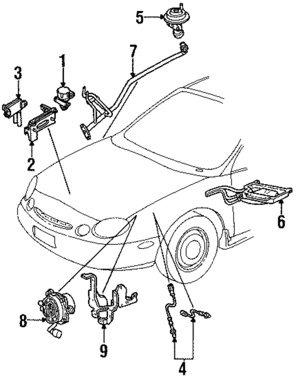 F5MZ-9F472-B - 1996-1999 Ford - Oxygen Sensor | My Ford Parts