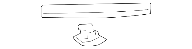 5902A030 - Front Weather-Strip 2008-2019 Mitsubishi | Mitsubishi Direct ...