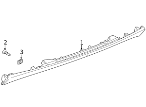 2021-2023 Buick Envision High Mount Lamp 84899153 GM | GMPartsDirect.com