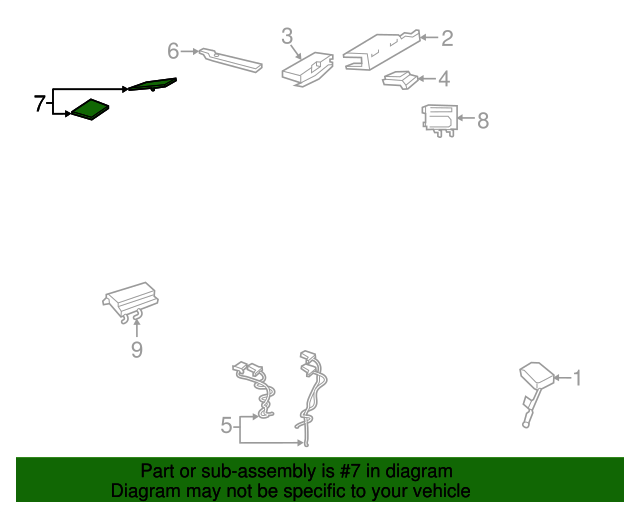 2017-2023 Porsche Mobile Phone Antenna 982-035-510-C | OEM Parts Online