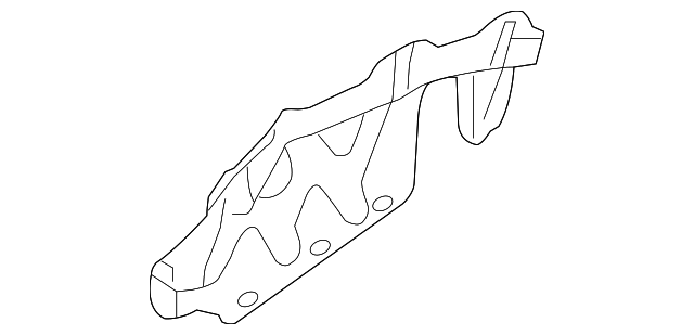 Hyundai - 29120-3J010 - Side Shield - 2007-2012 Hyundai Veracruz | OEM ...