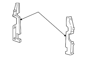 1999-2007 Ford Air Deflector XF2Z-8310-AA | OEM Parts Online