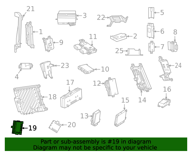 167-900-18-18 - Control Module 2022-2023 Mercedes-Benz | Mercedes-Benz ...